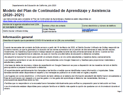 Gridley Unified School District - Home